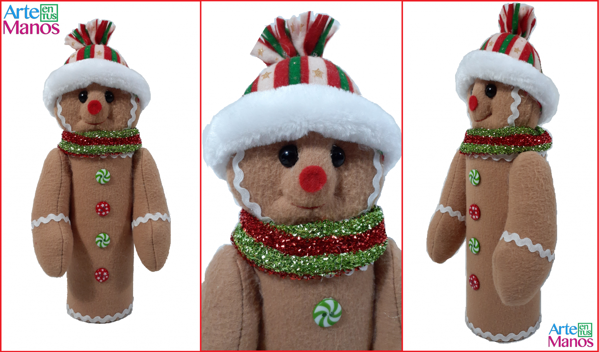 Muñeco de Jengibre archivos - Arte en Tus Manos con Lili y Sam ...