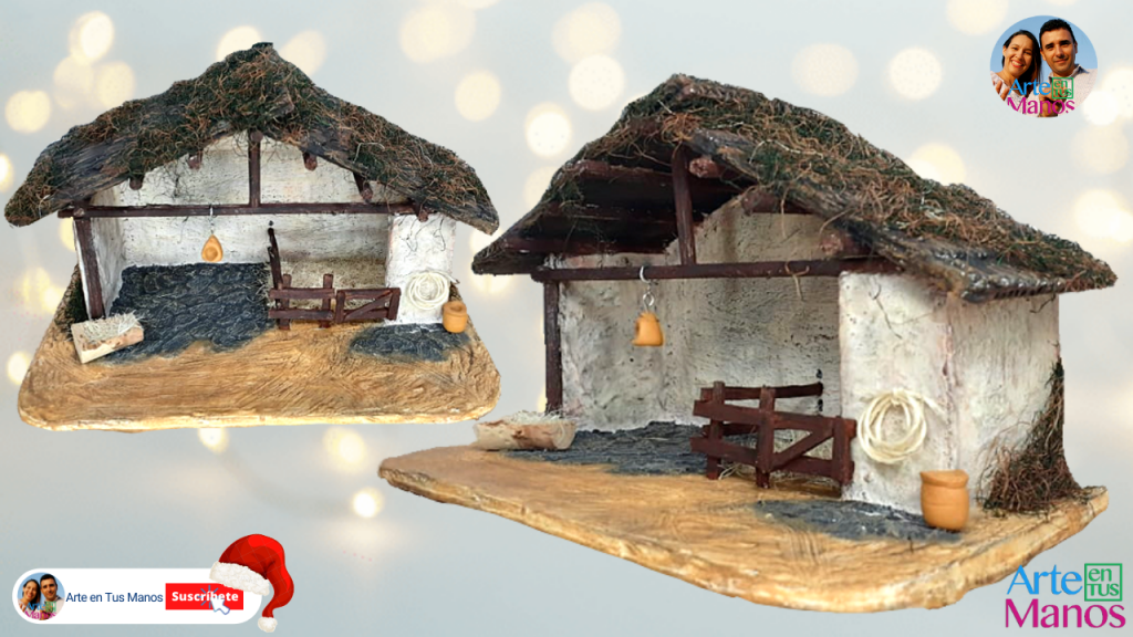 Establo en Cartón, Con Arte en Tus Manos - Arte en Tus Manos con Lili y ...