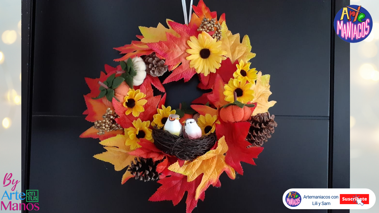 Coronas de Otoño, Fácil con Arte en Tus Manos - Arte en Tus Manos con ...