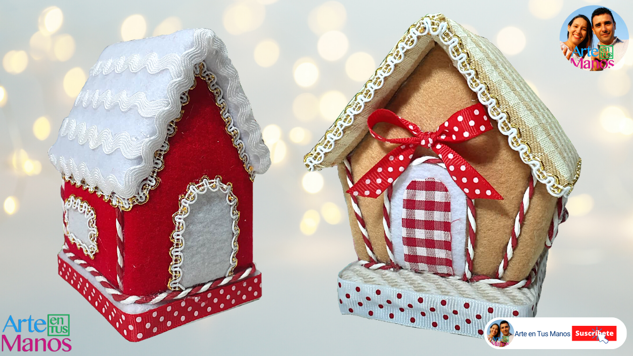 Casitas de Jengibre con Técnica Candy Cane, Arte en Tus Manos - Arte en ...