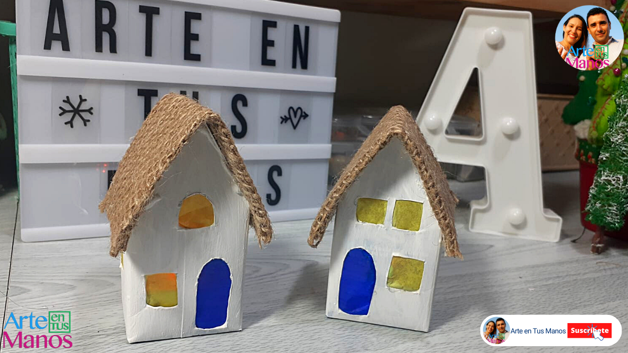 Casitas Fáciles para el Pesebre, Arte en Tus Manos - Arte en Tus Manos ...