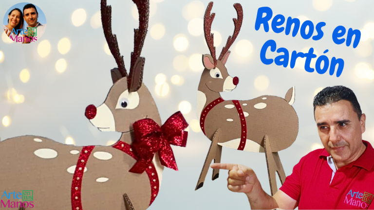 RENOS EN CARTÓN, Fáciles Con Arte en Tus Manos - Arte en Tus Manos con ...
