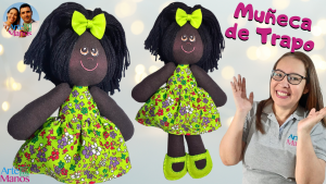 Aprende a Hacer HERMOSAS MUÑECAS DE TRAPO, Tutorial Paso a Paso con ...
