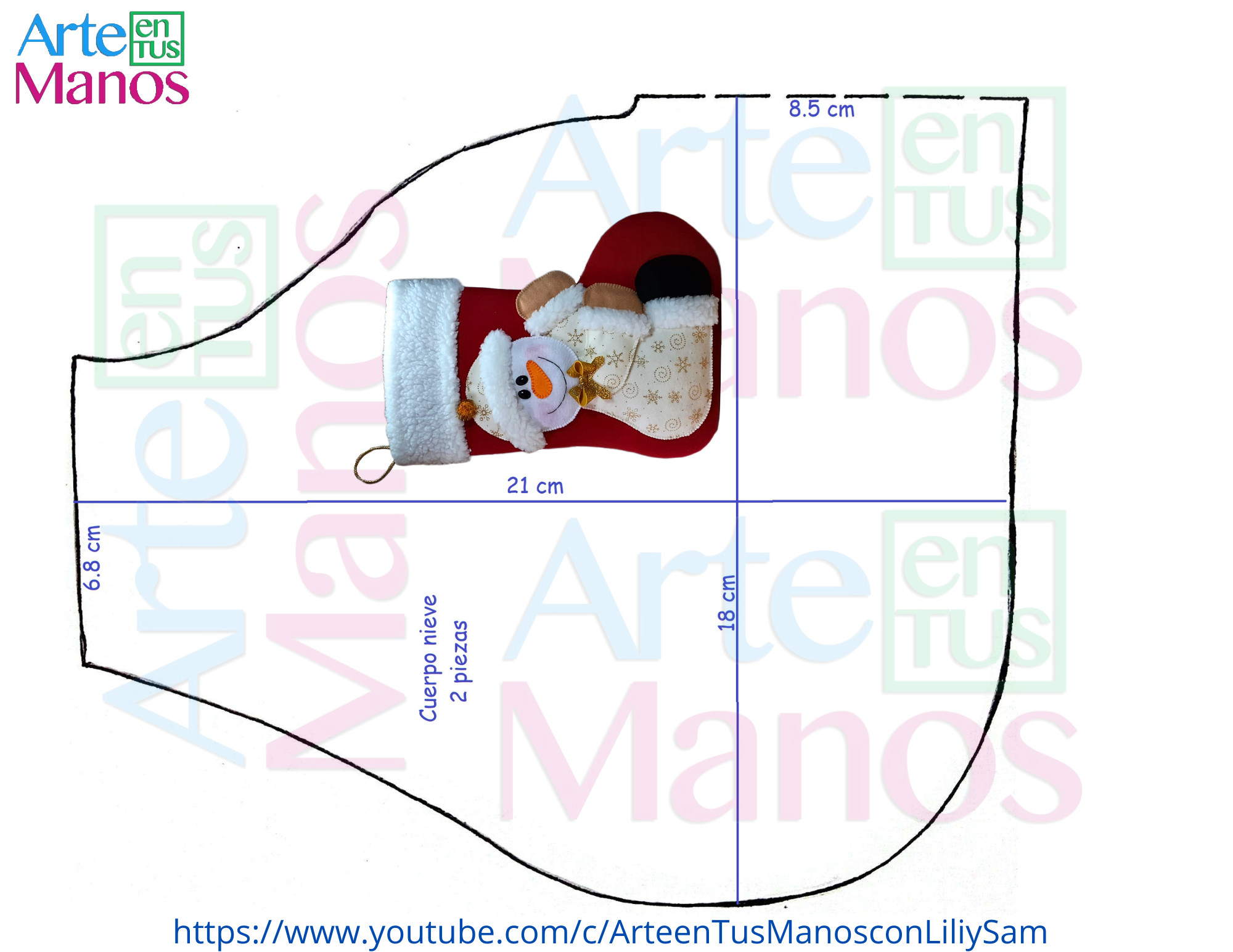 BOTAS NAVIDEÑAS y Muñecos de Nieve, Fáciles, Hermosas Con Arte en Tus ...